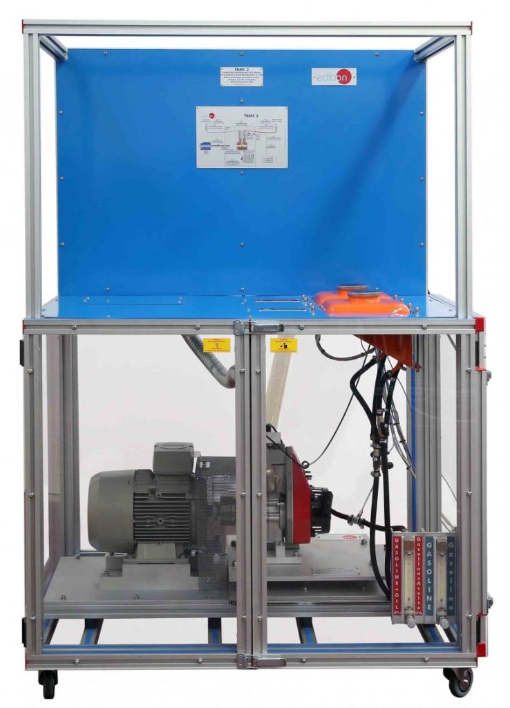 Computer Controlled Test Bench for Single-Cylinder Engines, 2.2 kW ...